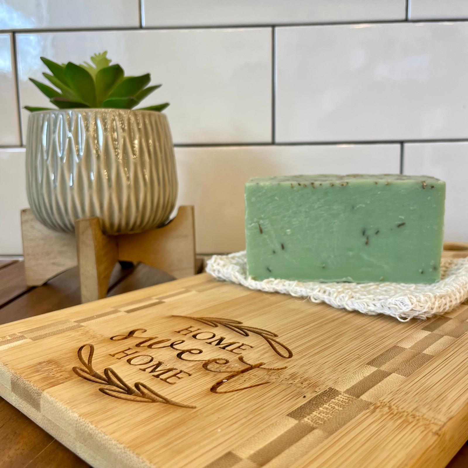 Invigorating Morning Bliss - Organic Handmade Soap with Crushed ...