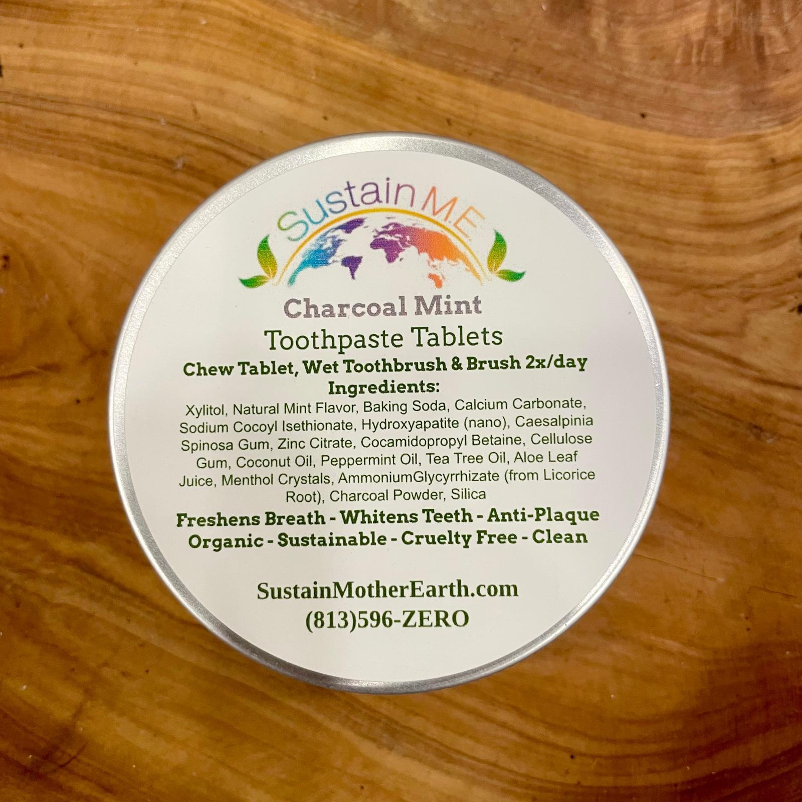 Natural Toothpaste Tabs: Whitens, Freshens Breath, and Strengthens ...